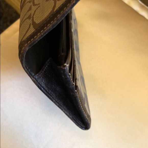 Coach | Bags | Coach Soft Wallet In Colorblock Signature Canvas | Poshmark